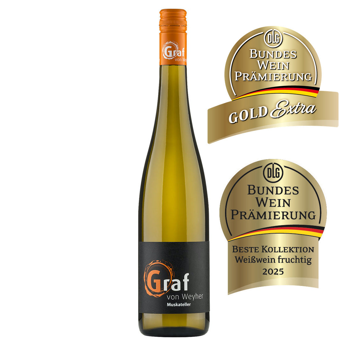 Muskateller lieblich Weingut Graf von Weyher Pfalz